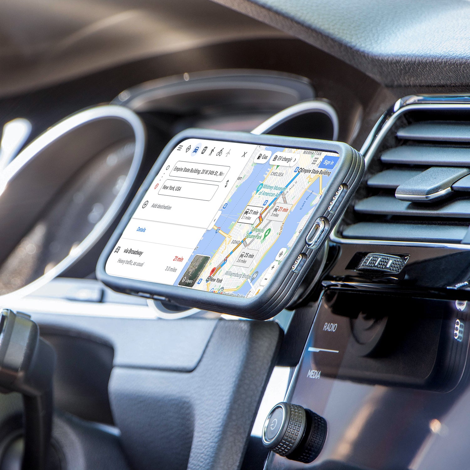 Magnetic Car Dashboard Mount Holder with MagSafe | Caseco Inc.